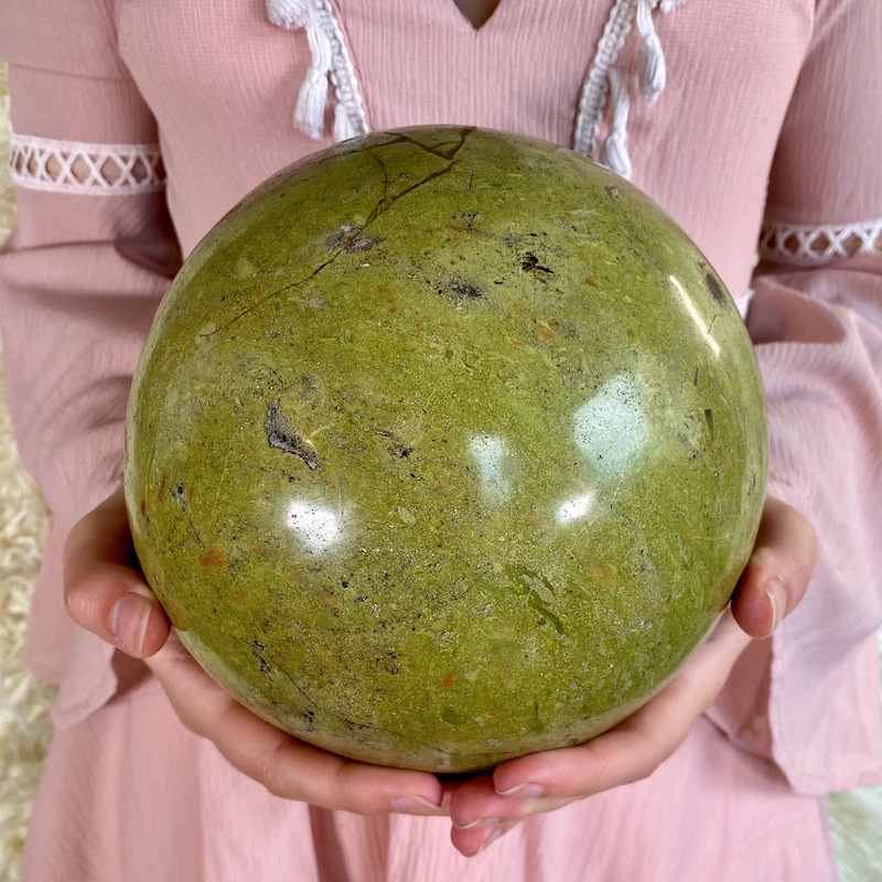 Large Crystal Ball - Etsy