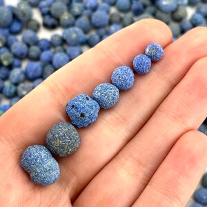 Azurite Blueberries (utah, USA) | Raw Azurite, Azurite Specimen ...
