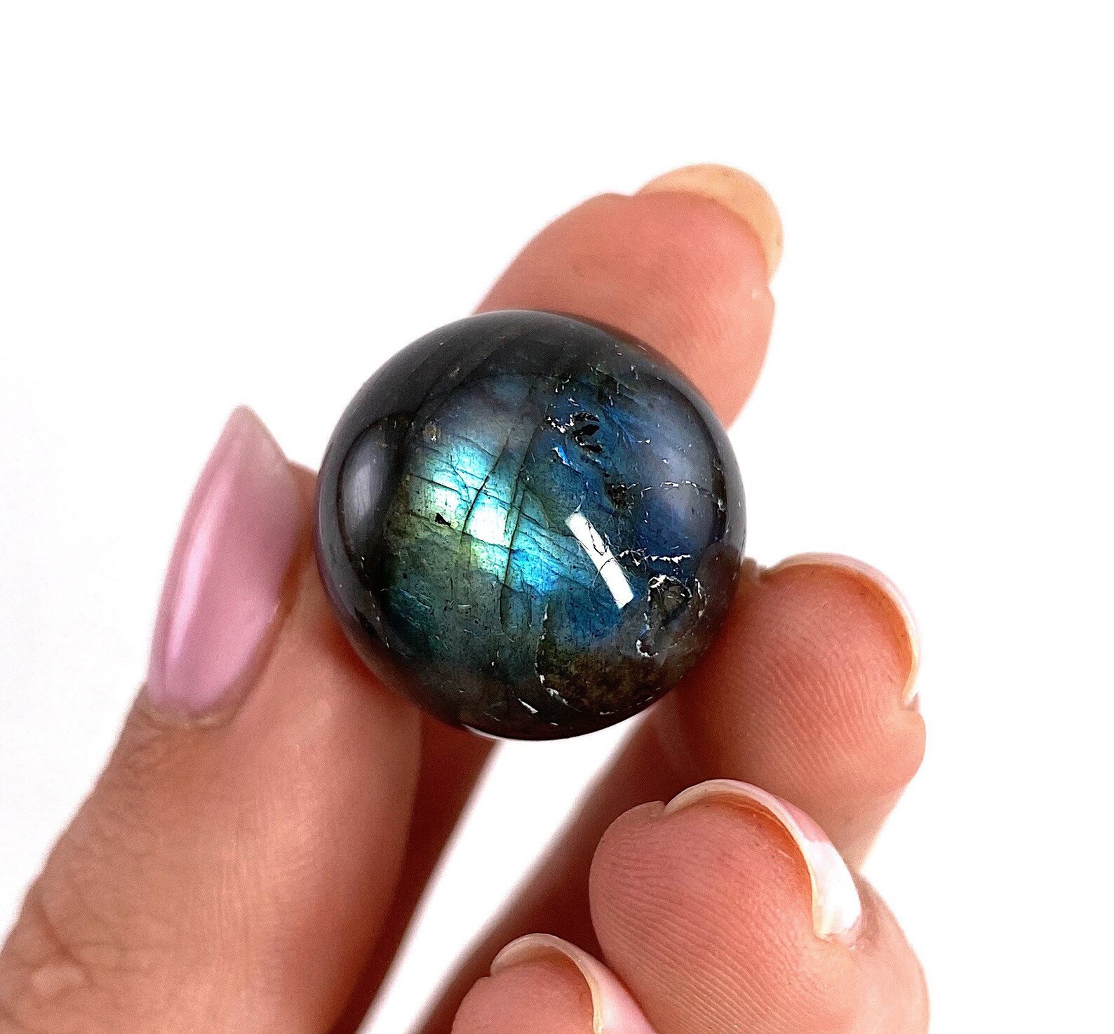 Mini Labradorite Sphere Labradorite Ball Crystal Sphere - Etsy