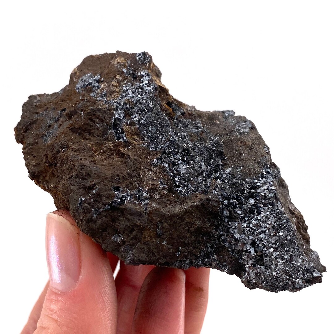 Pyrolusite Specimen (australia), Raw Pyrolusite, Pyrolusite Crystal ...