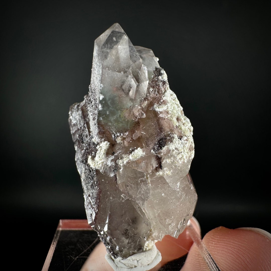 Rare! Ajoite Quartz (south Africa) | Rare Crystals, Ajoite Included ...