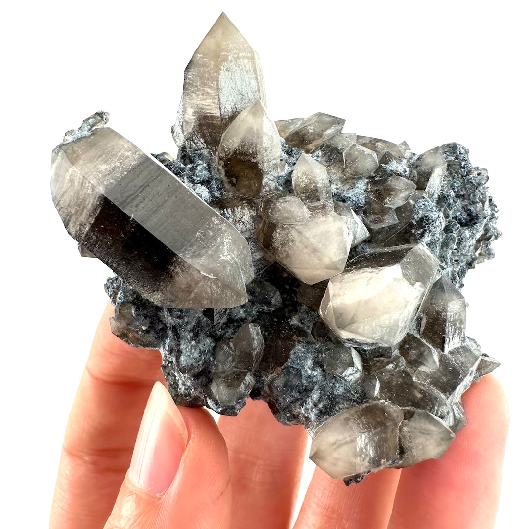 Gitter Quartz & Foitite namibia Lattice Quartz, Smoky Quartz Crystal ...