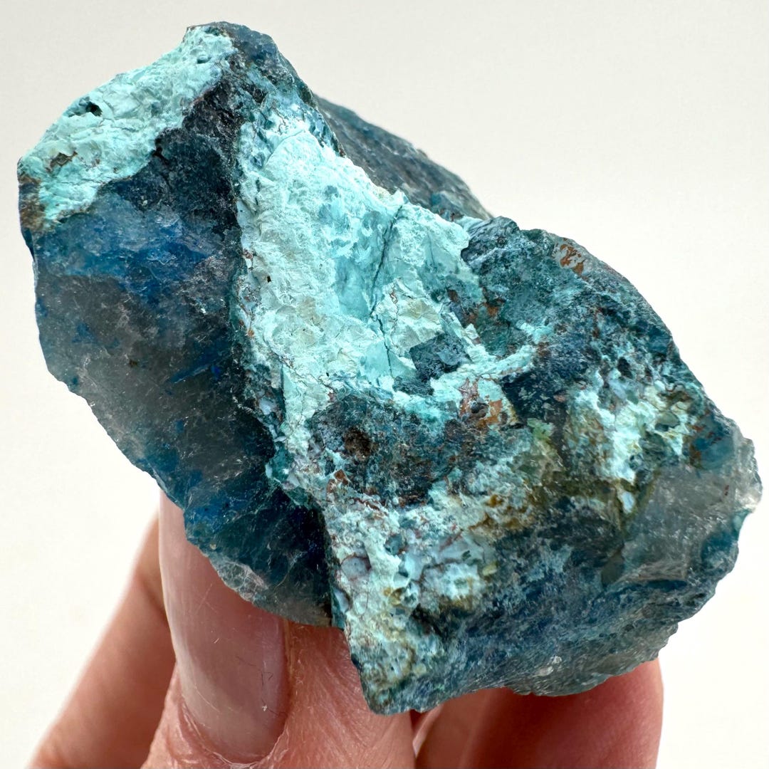 Shattuckite & Chrysocolla Specimen namibia, Raw Shattukite, Raw ...