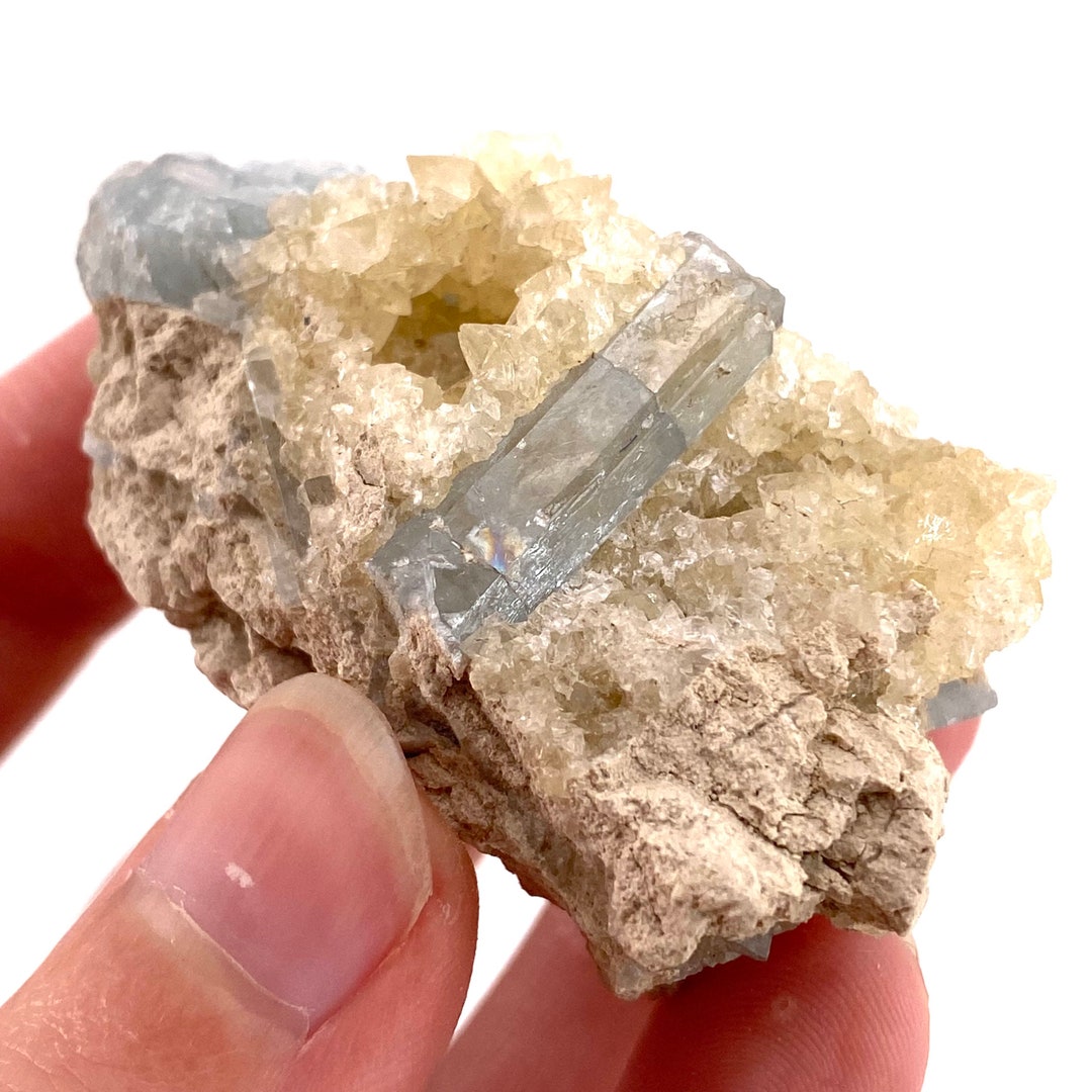 Rare Blue Baryte colorado, USA Barite Specimen, Baryte Crystal, Barite ...