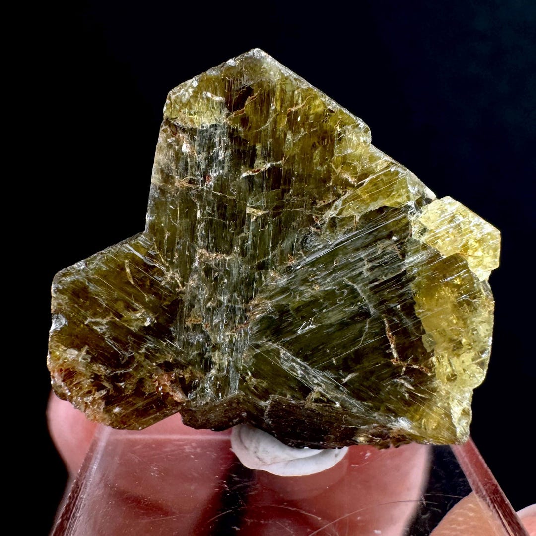 Chrysoberyl (madagascar) | Yellow Chrysoberyl Specimen, Raw Chrysoberyl ...