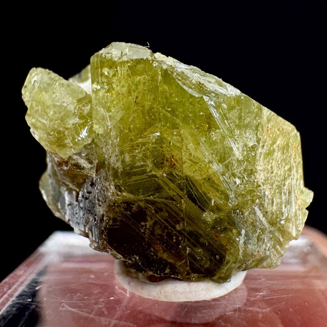 Raw Yellow Chrysoberyl Specimen | Madagascar Rare Mineral - Etsy