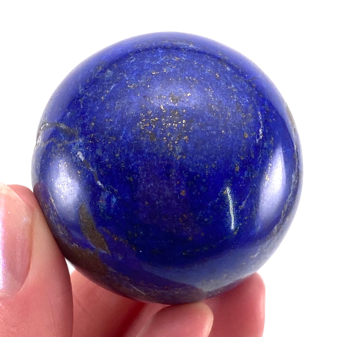 Lapis Lazuli Sphere, Crystal Ball, Lapis Lazuli Palm Stone, Lapis ...