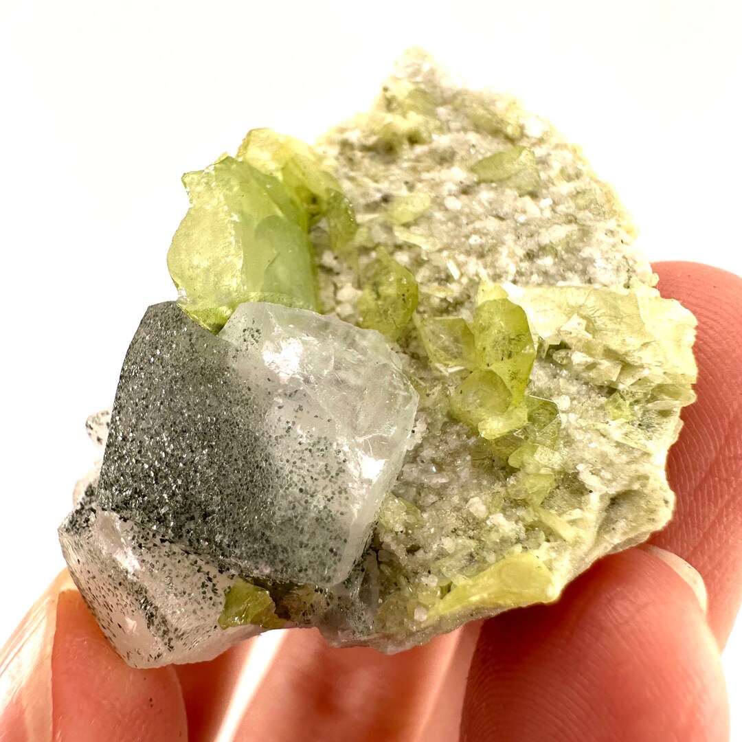 Titanite With Feldspar on Matrix (pakistan) | Sphene Specimen, Sphene ...