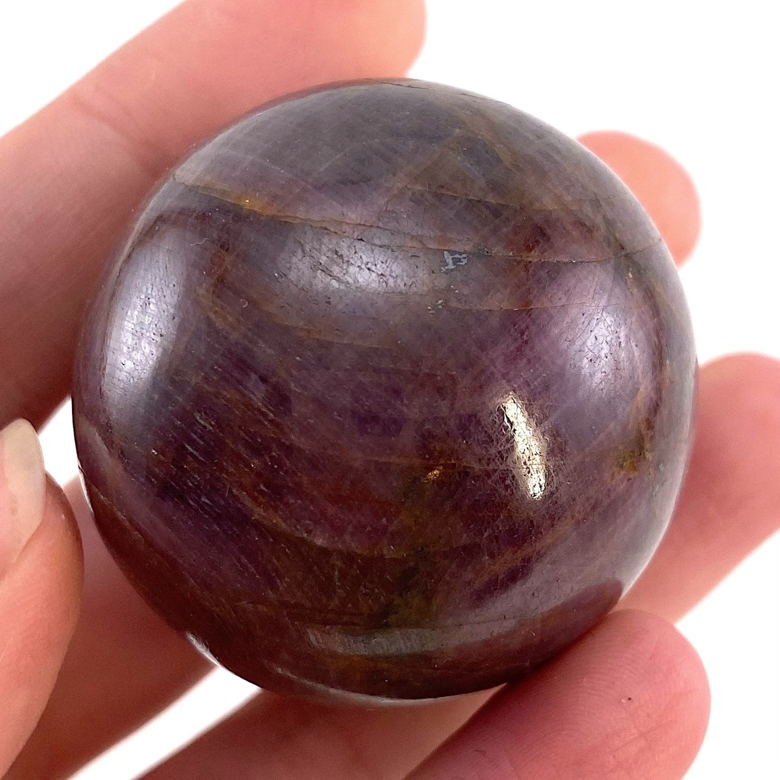 Ruby Sphere ruby crystal polished ruby ruby ball ruby palm | Etsy