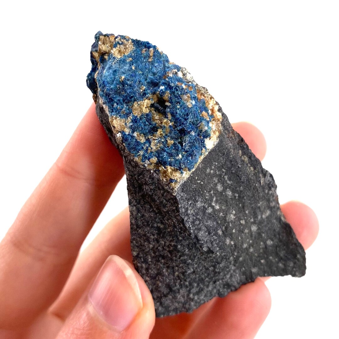 Rare Lazulite Specimen yukon Raw Lazulite Lazulite - Etsy