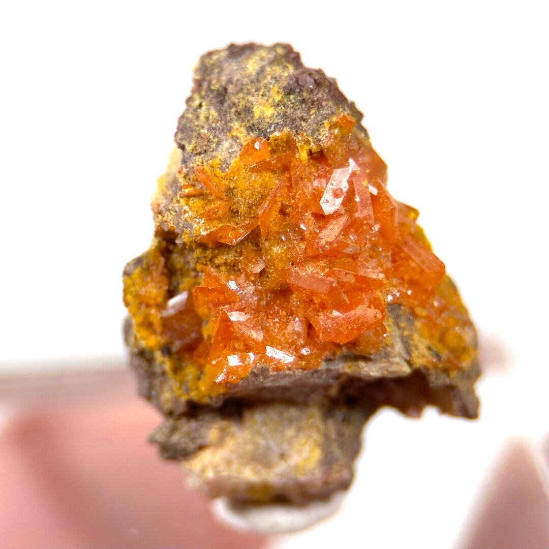 Wulfenite Specimen (arizona, USA), Raw Wulfenite, Orange Wulfenite - Etsy