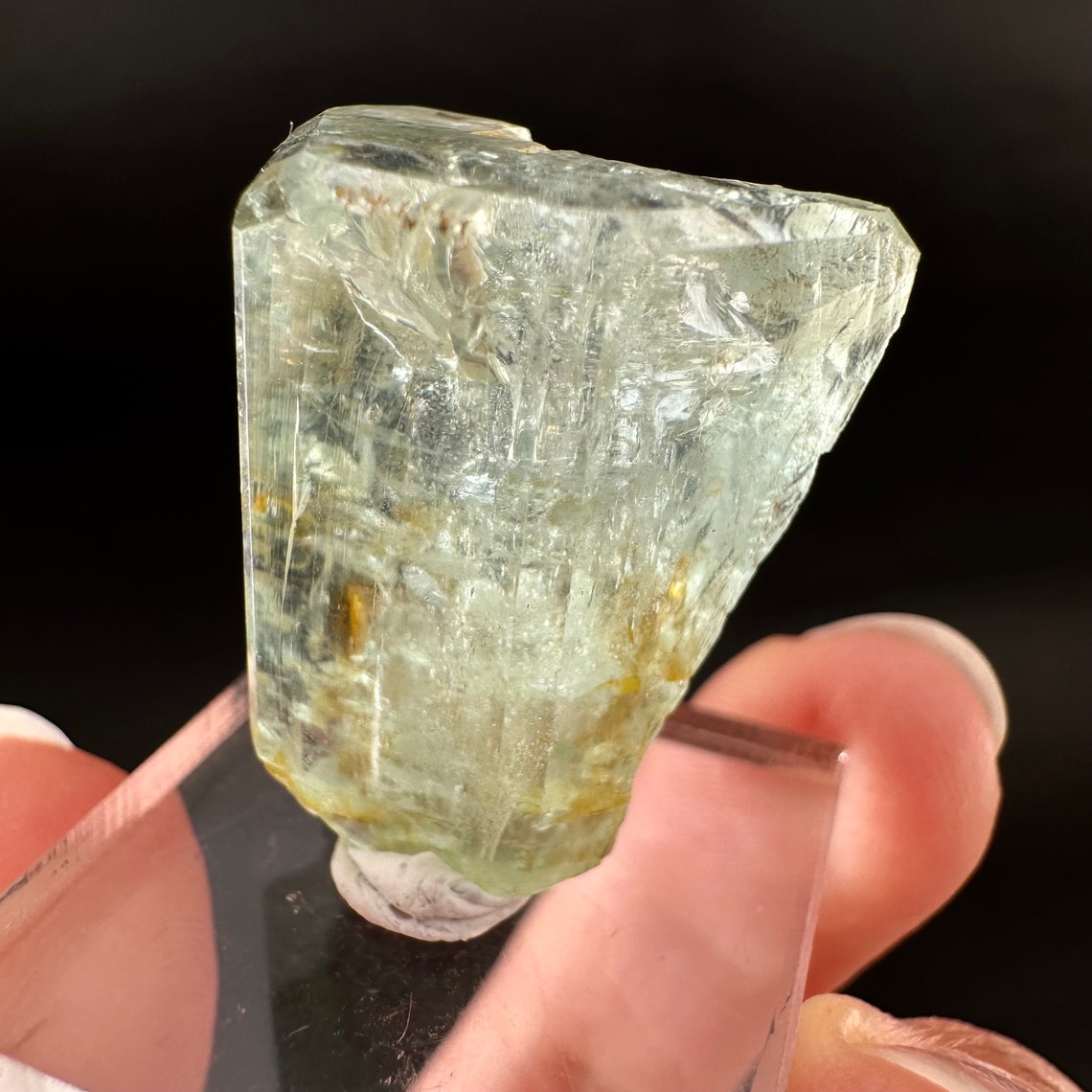 Namibian Aquamarine Crystal Specimen | Raw Beryl Gemstone - Etsy