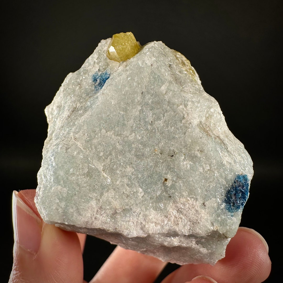 Rare! Londonite With Blue Apatite on Matrix (madagascar) | Rare ...