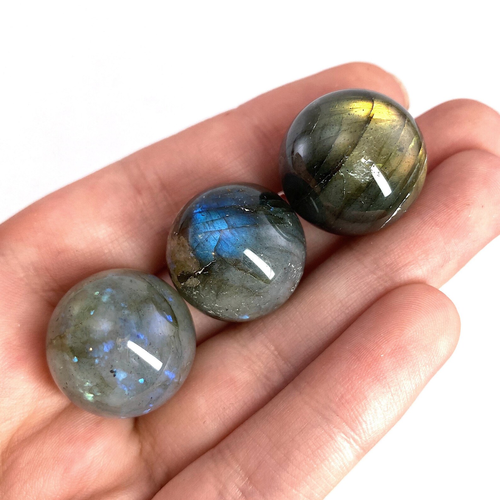 Mini Labradorite Sphere Labradorite Ball Crystal Sphere - Etsy