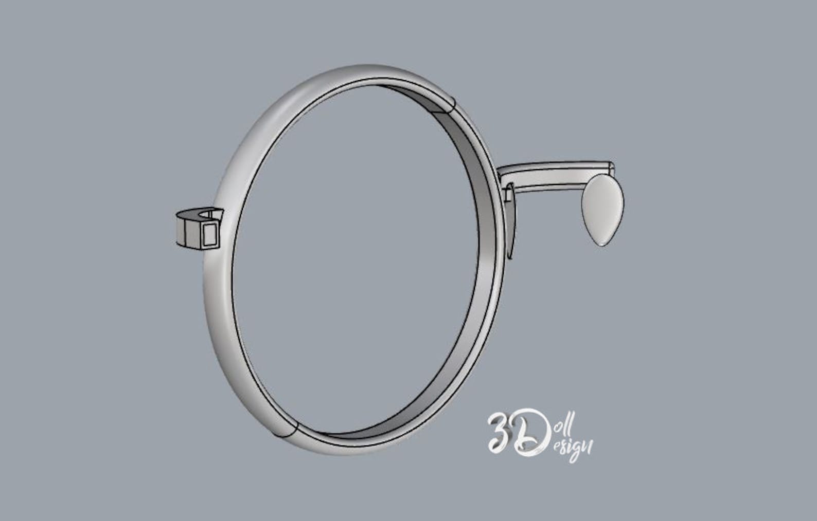 STL FILE - Cosplay Monocle - Istina Arknights - Etsy