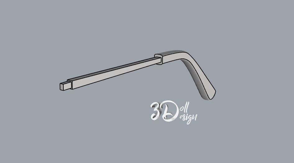 STL FILE - Cosplay Monocle - Istina Arknights - Etsy