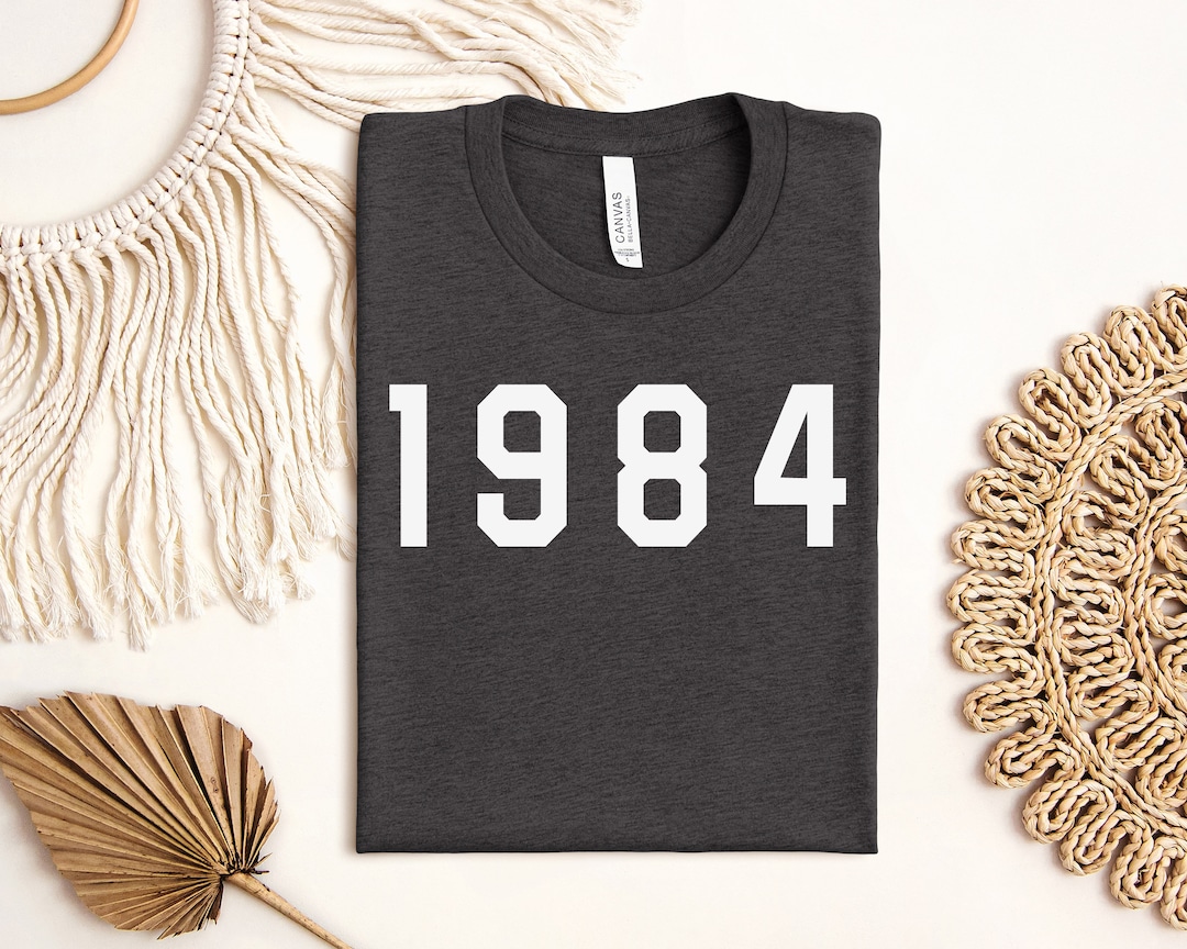 1984 Birthday Shirt, 40th Birthday Gift Shirt, Best Gifts for Her, 1984 ...