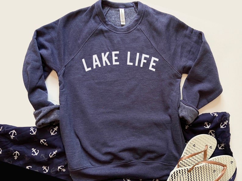 Lake Life, Lake Sweatshirt, Birthday Gifts for Women, Lake Crewneck ...