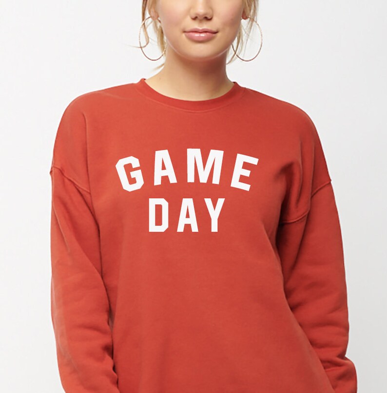 Game Day Sweatshirt Football Sweatshirt Fall Sweatshirt - Etsy