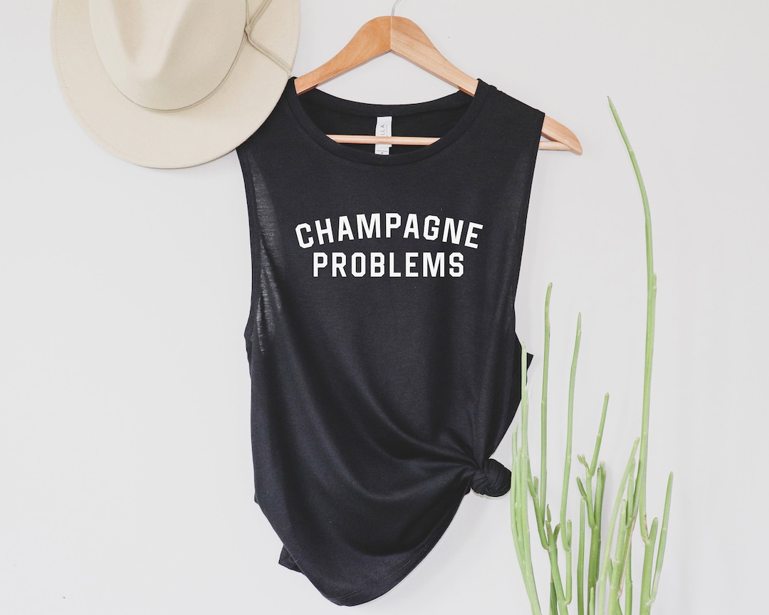 Champagne Problems Tank Top, Tswift, Gift for Music Lovers, Tank Top ...
