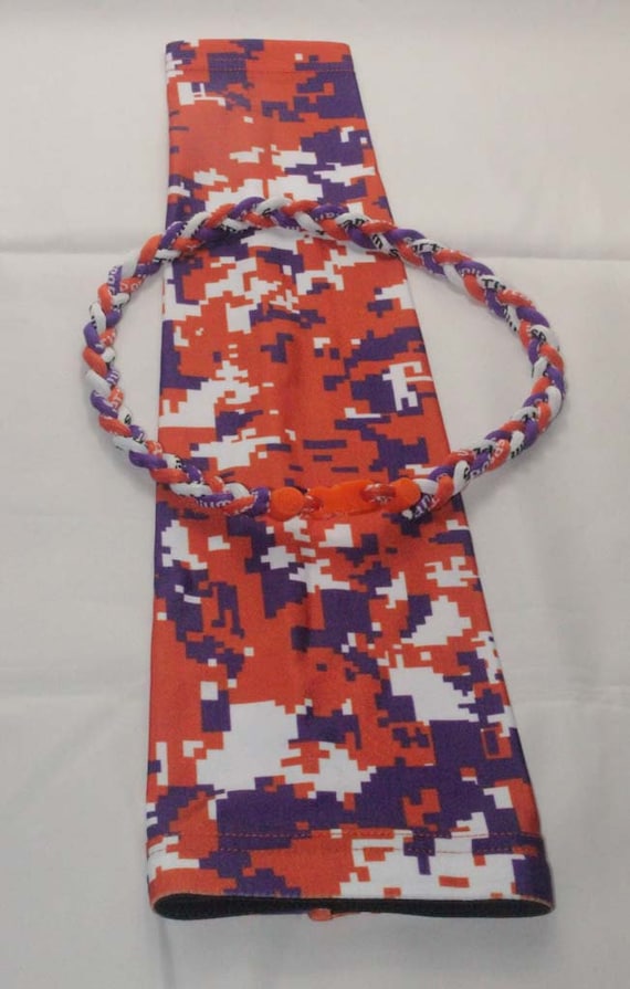 Orange Purple White Clemson University Digital Camo Football | Etsy