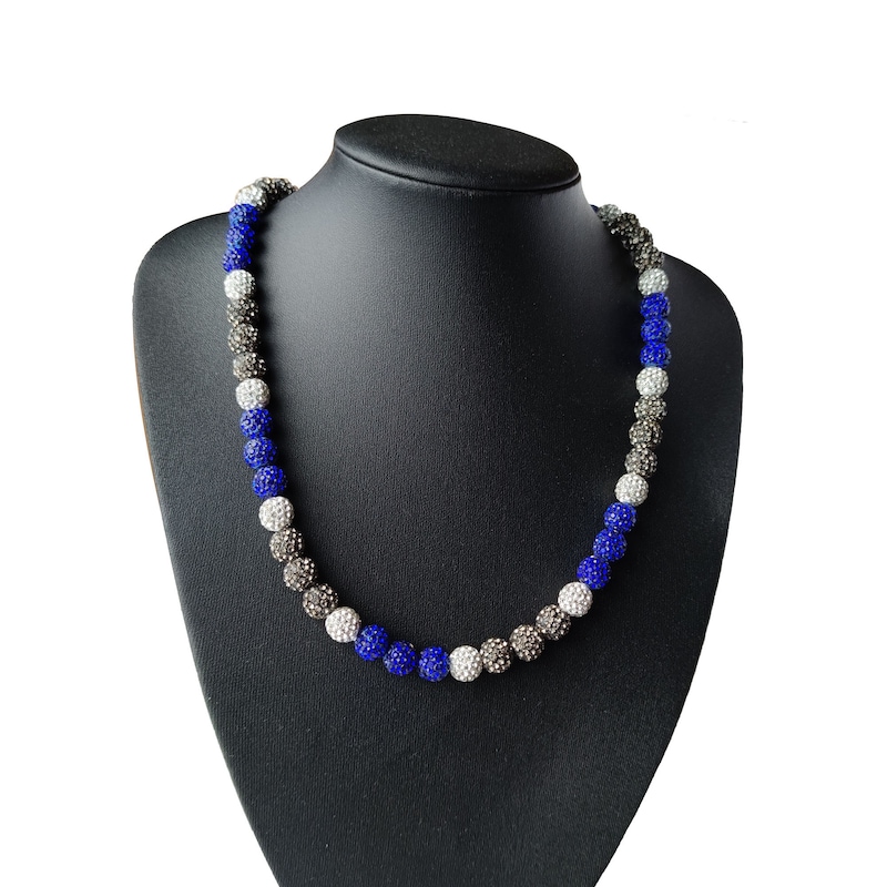 Baseball Beaded Necklace - Etsy