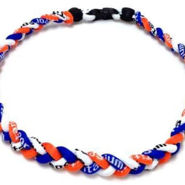 Baseball Braided Rope Necklace - Etsy