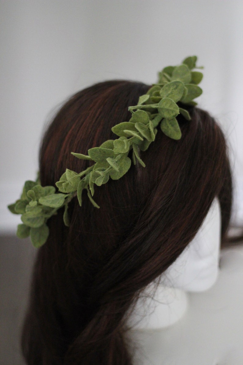 Olive Leaf Crown Tea Leaf Crown Green Leaves Crown Greek | Etsy Canada