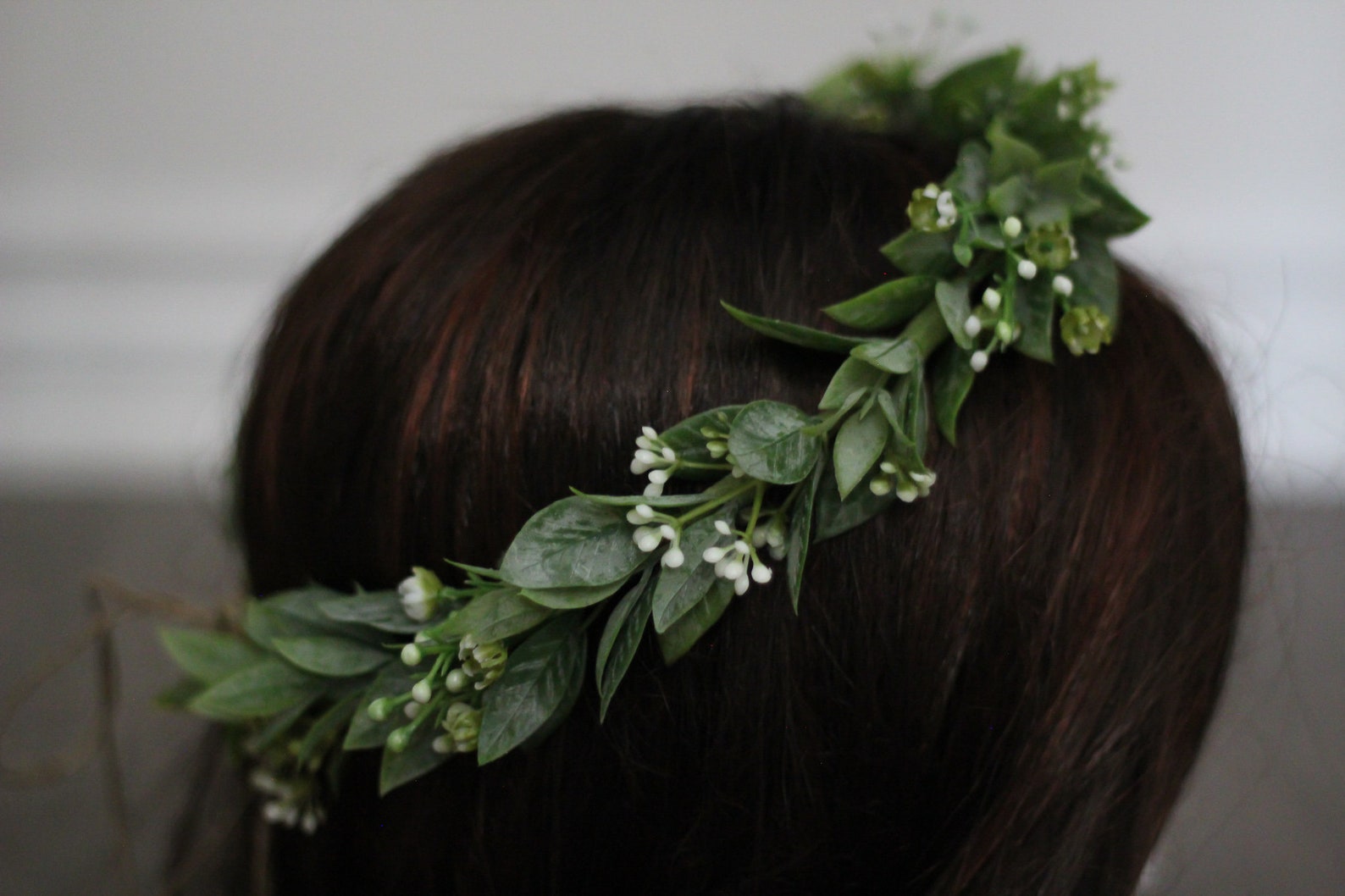 Greenery Crown Olive Leaf Crown Green Leaf Crown Baby - Etsy