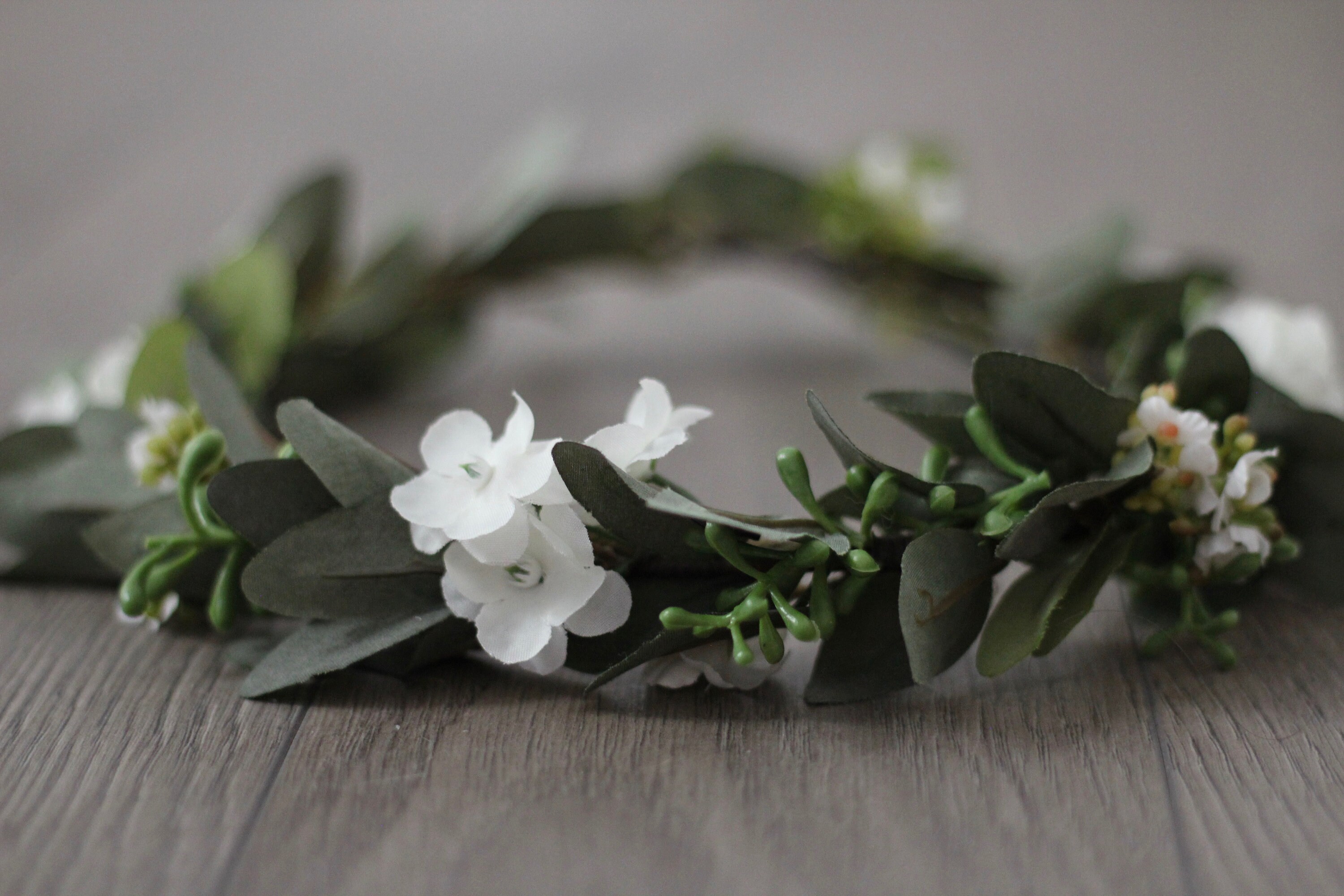 Greenery Crown Olive Leaf Crown Green Leaf Crown Baby - Etsy Canada