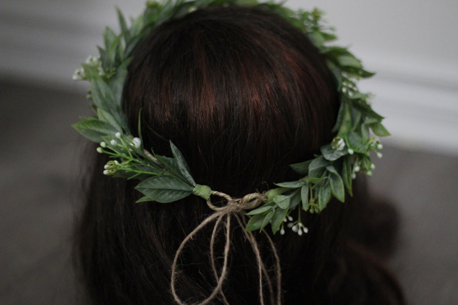 Greenery Crown Olive Leaf Crown Green Leaf Crown Baby - Etsy