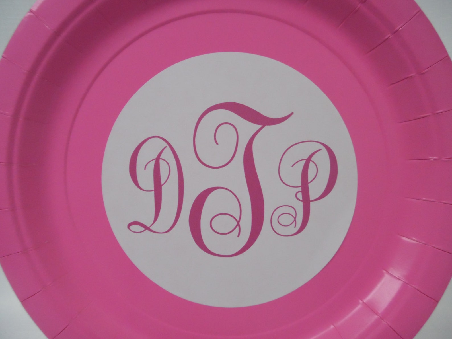 Monogram Customized/personalized 9 or 7 Paper - Etsy