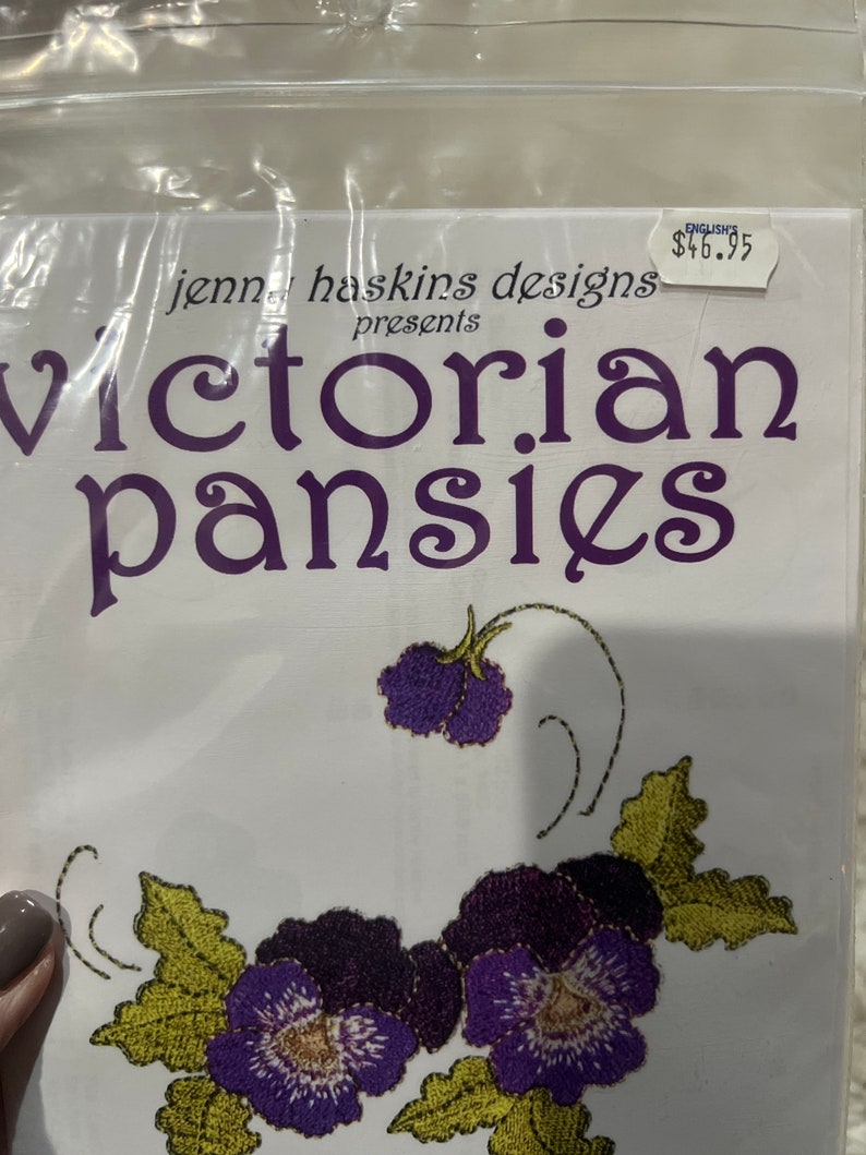 Jenny Haskins Presents Victorian Pansies - Etsy