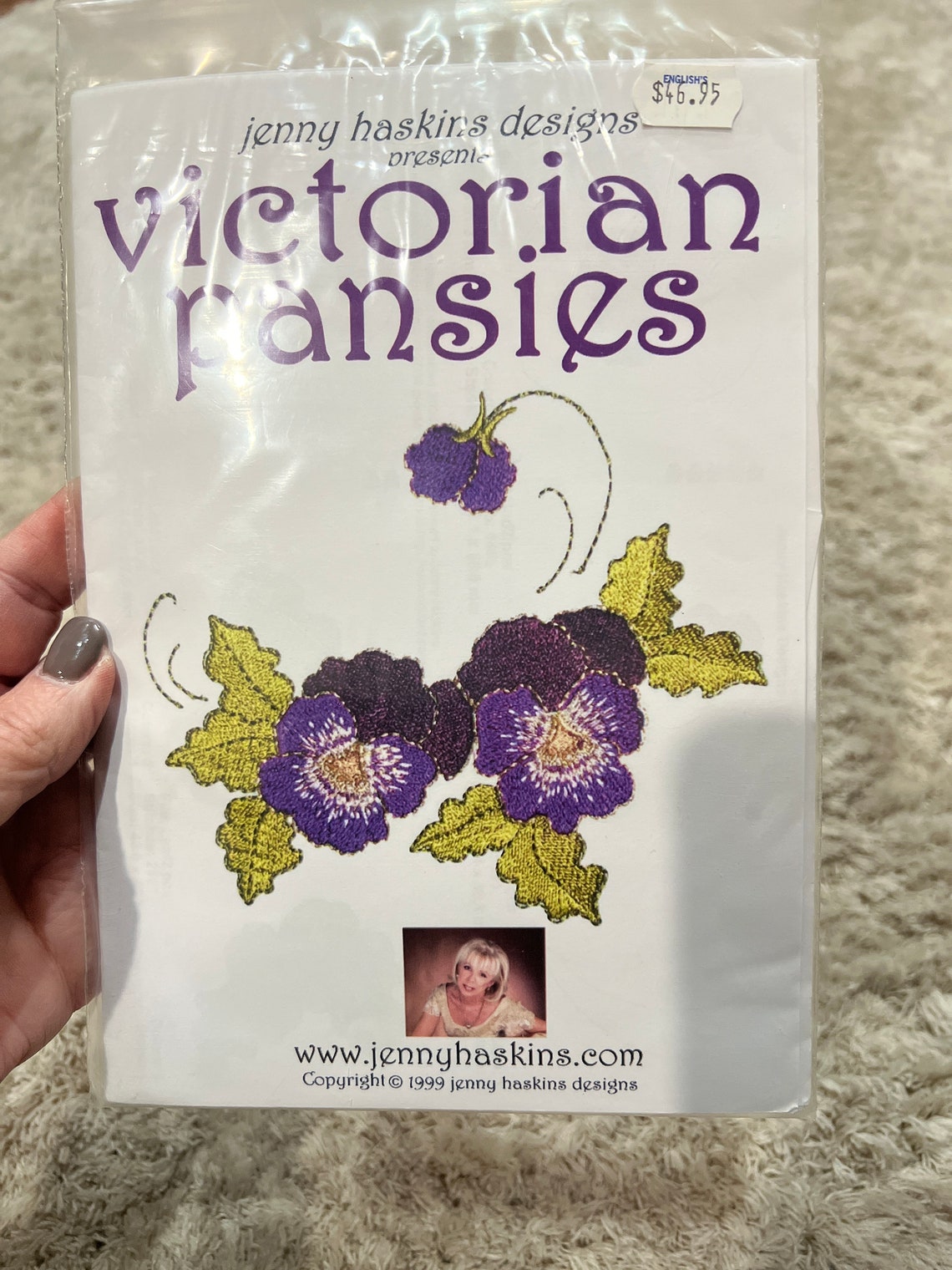 Jenny Haskins Presents Victorian Pansies - Etsy