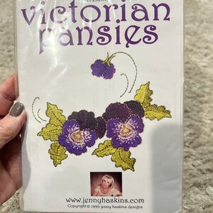 Jenny Haskins Presents Victorian Pansies - Etsy