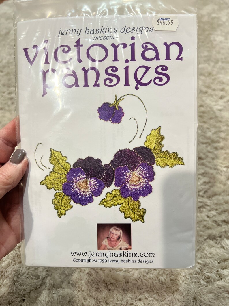 Jenny Haskins Presents Victorian Pansies - Etsy