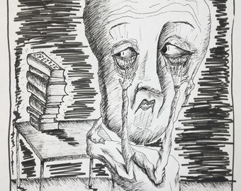 Dark humor art | Etsy