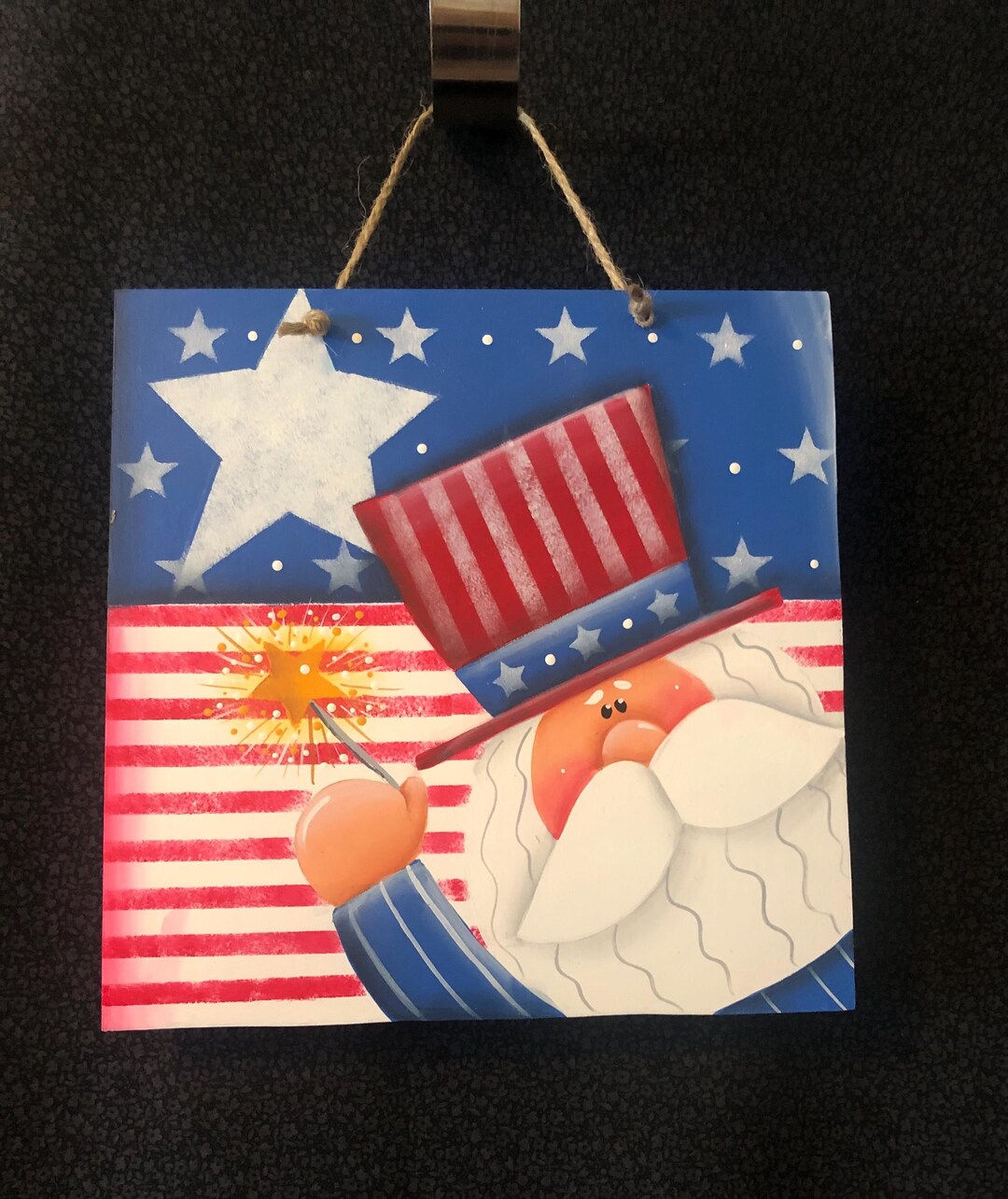 Uncle Sam Flag Sign - Etsy