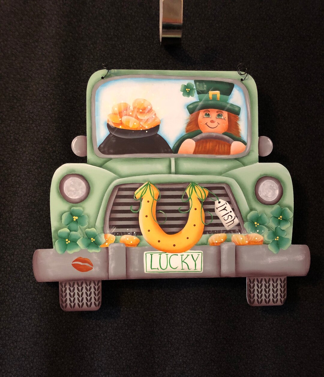 Leprechaun Truck Sign - Etsy