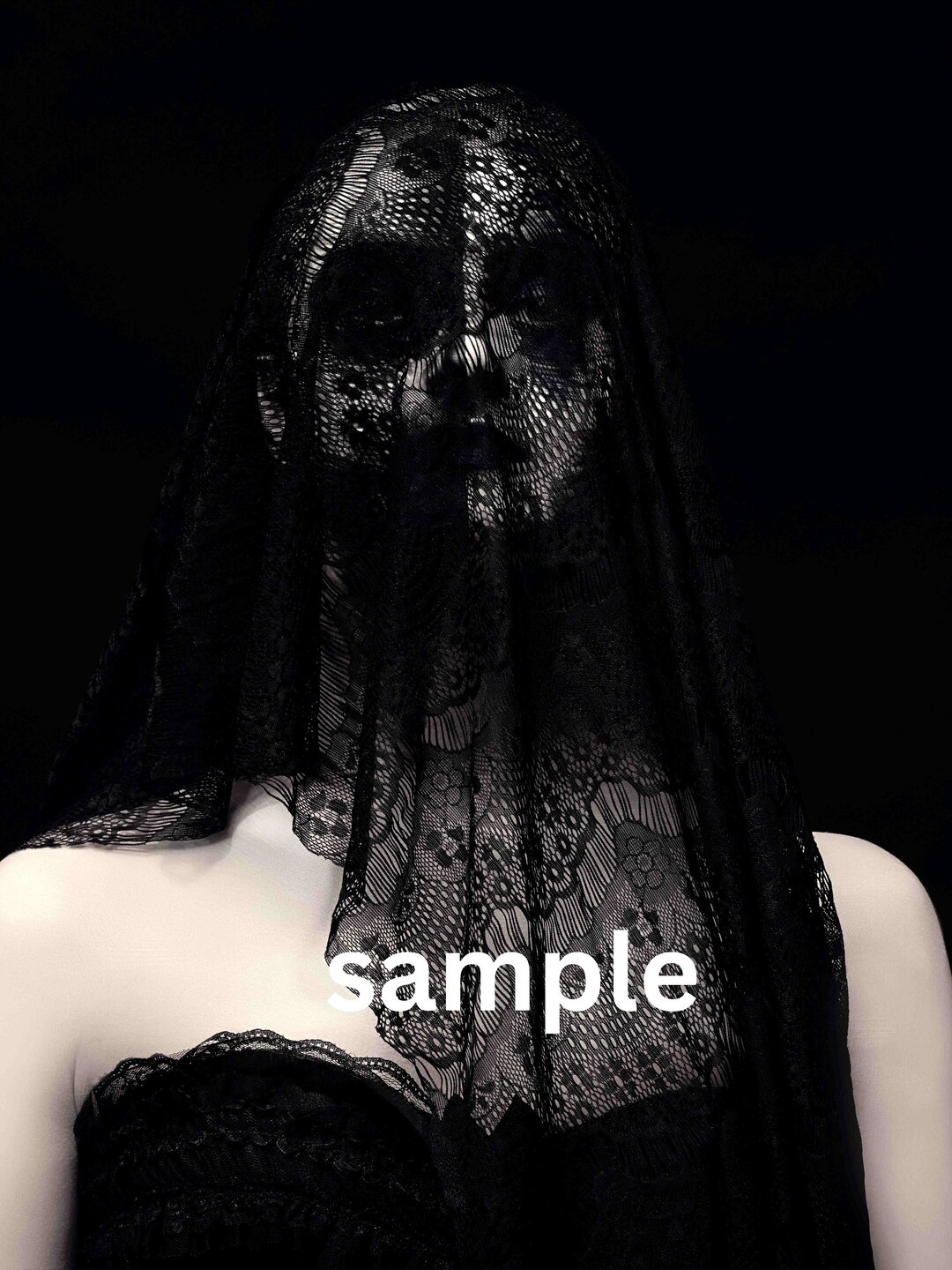 Digital DOWNLOAD PRINTABLE Art. -EMO Lace Face - Etsy