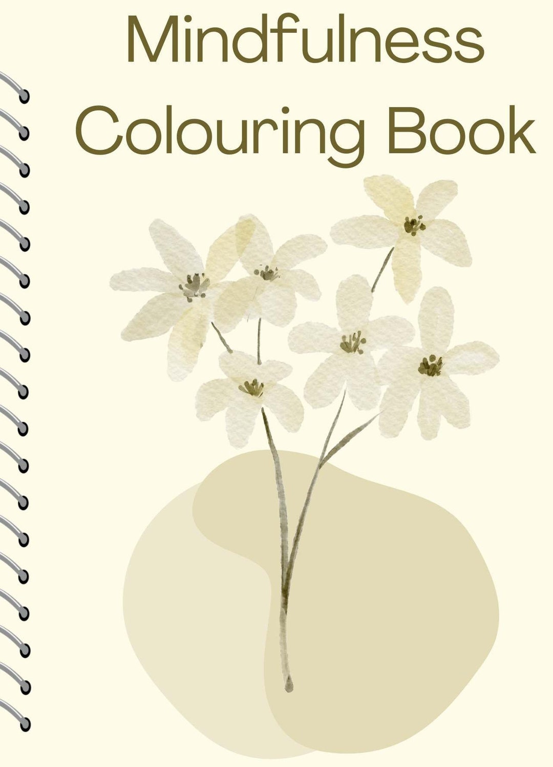 PRINTABLE ADULT MINDFULNESS Colouring Book (10 Pages) Instant Download ...