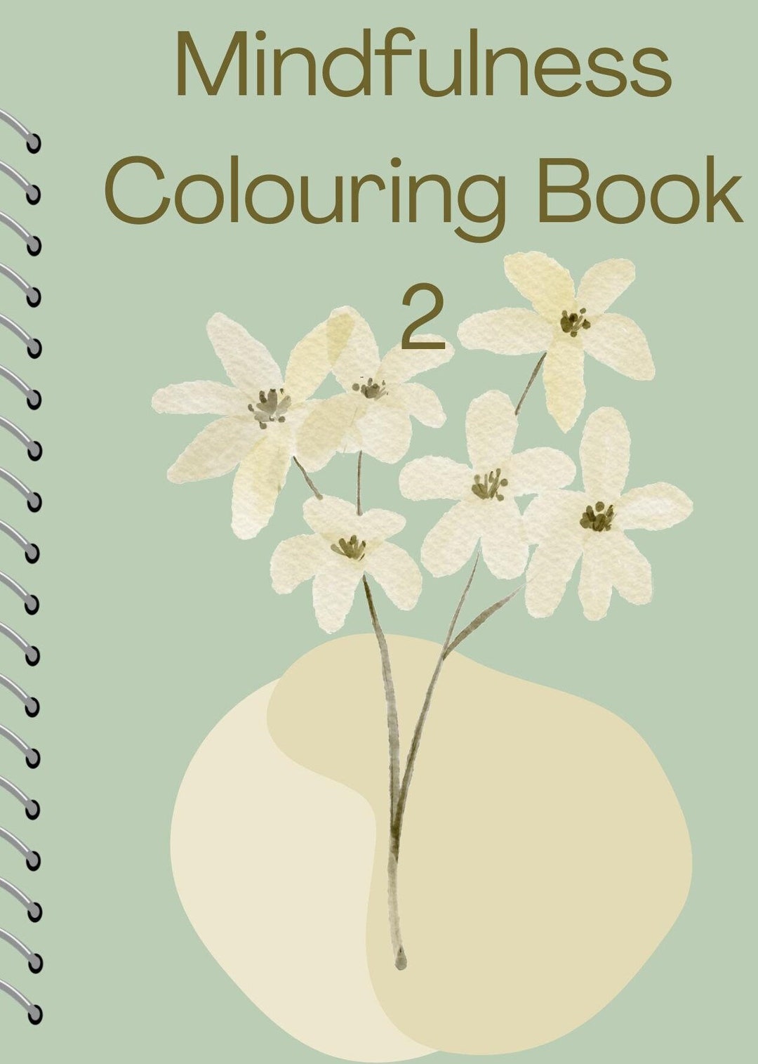 PRINTABLE ADULT MINDFULNESS Colouring Book 10 Pages Instant Download ...