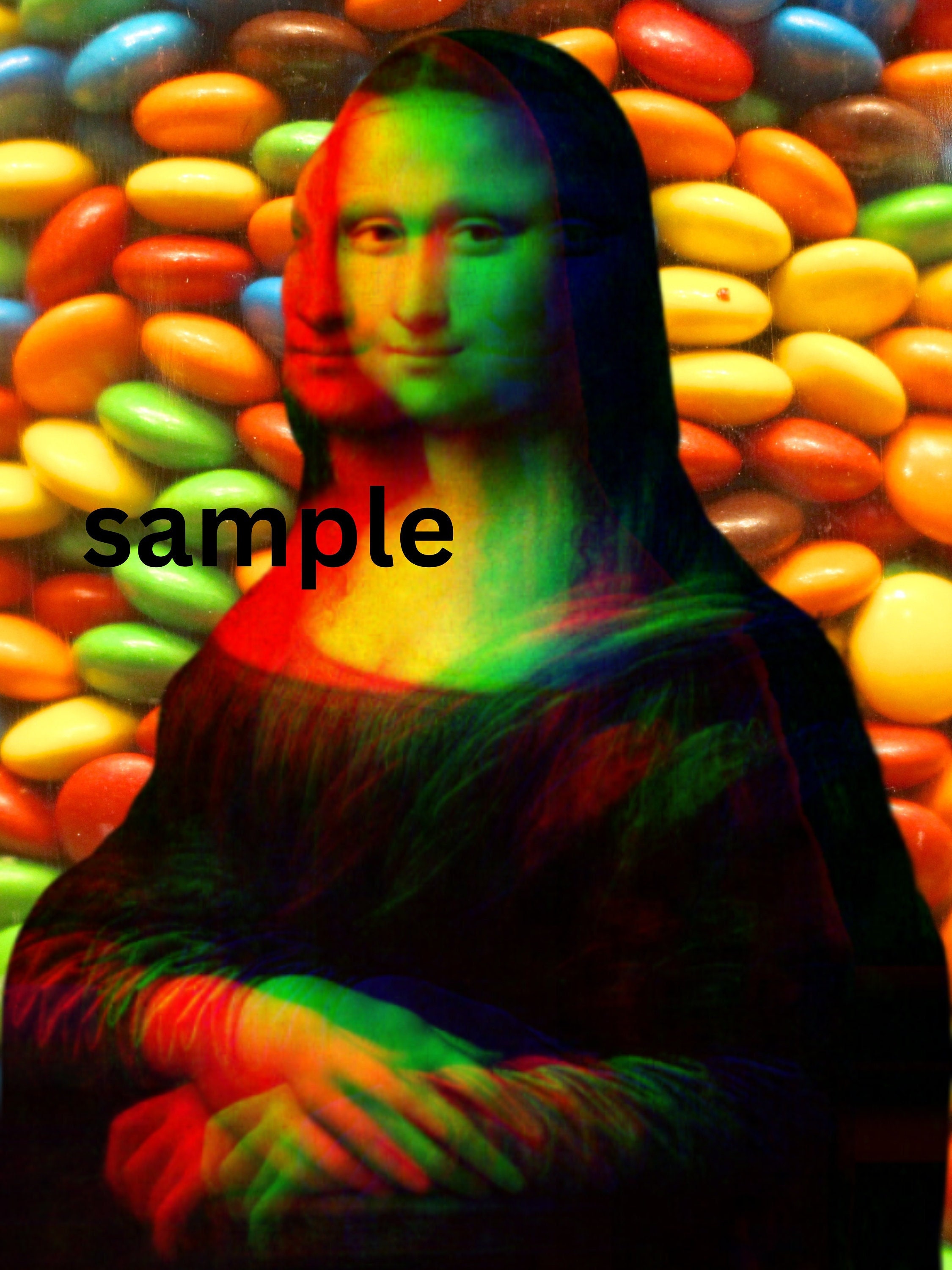 MONALISA Mona Lisa Download Art for Printing Classic With a Twist as ...