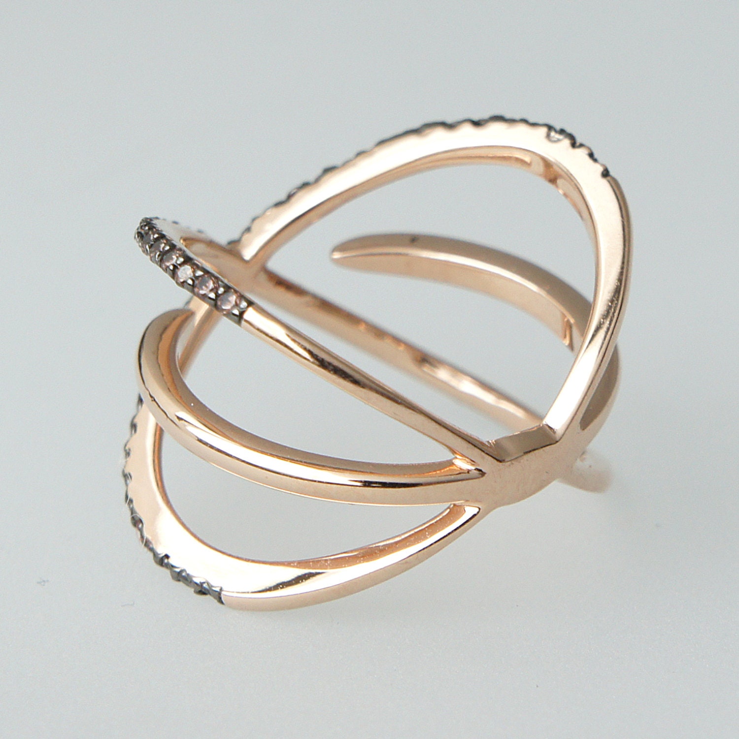 X Ring Criss Cross Ring X Ring Gold Criss Cross Ring Gold - Etsy