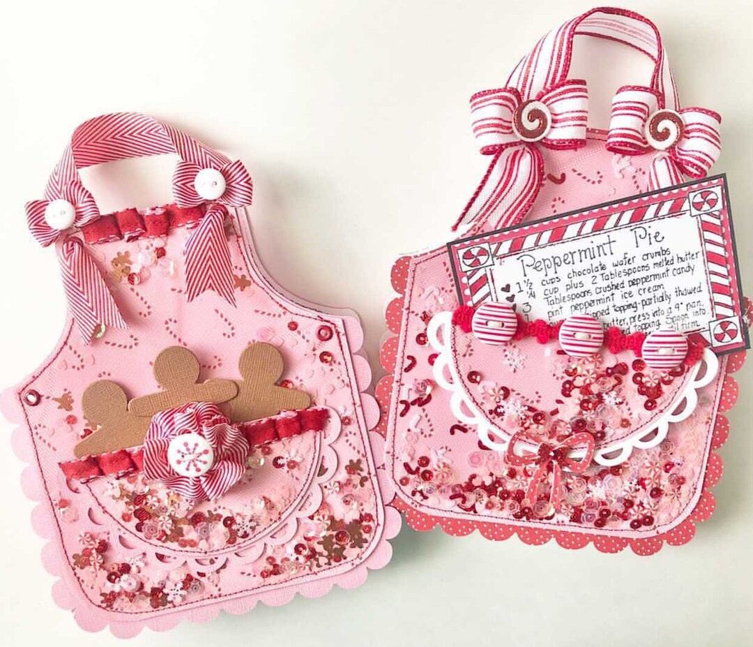 Apron Gift Bag/box Digital Cut File SVG PNG Studio3 - Etsy