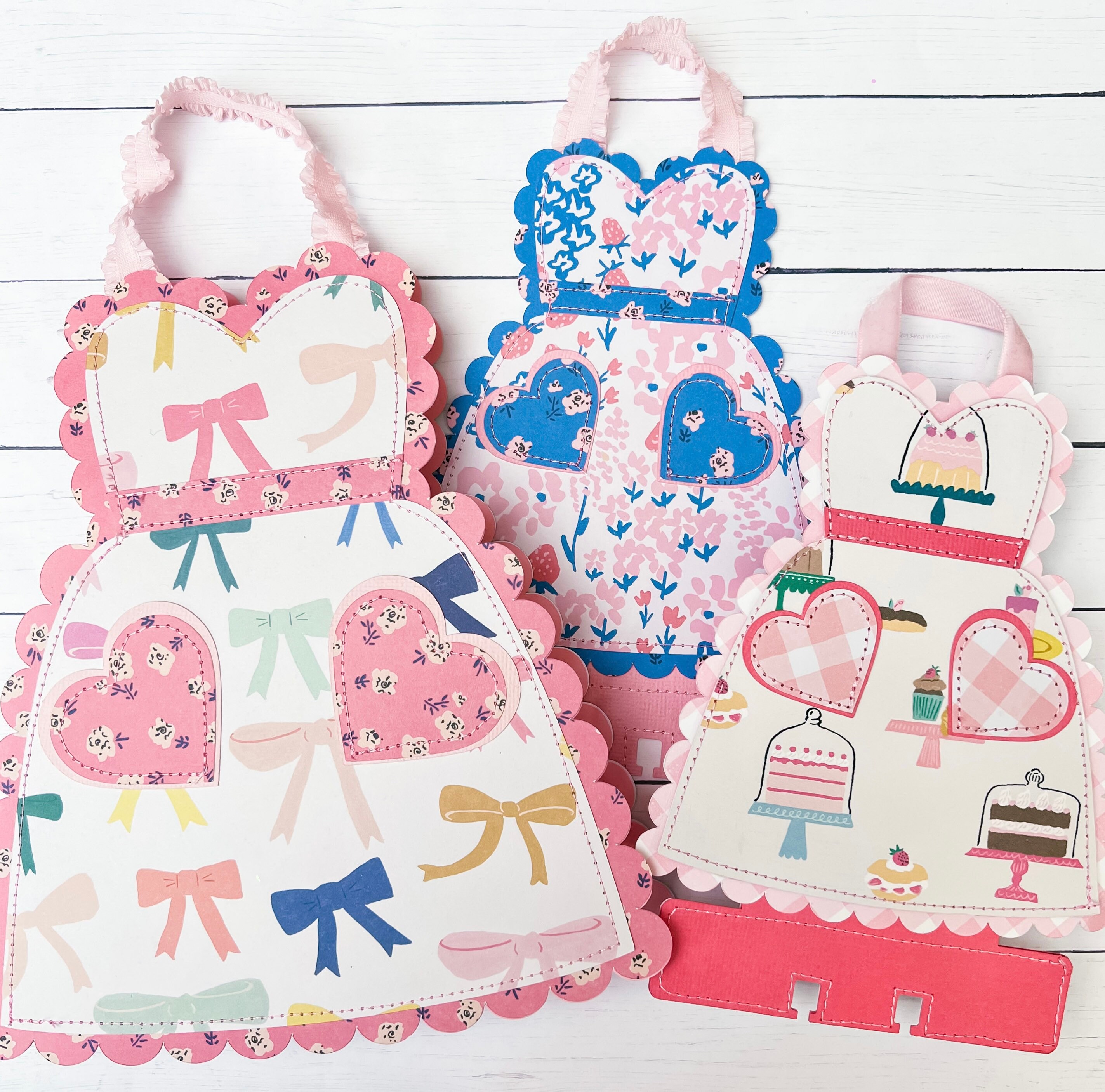 Sweetheart Apron Gift Box and Memory Dex Card Digital Cut Files SVG ...