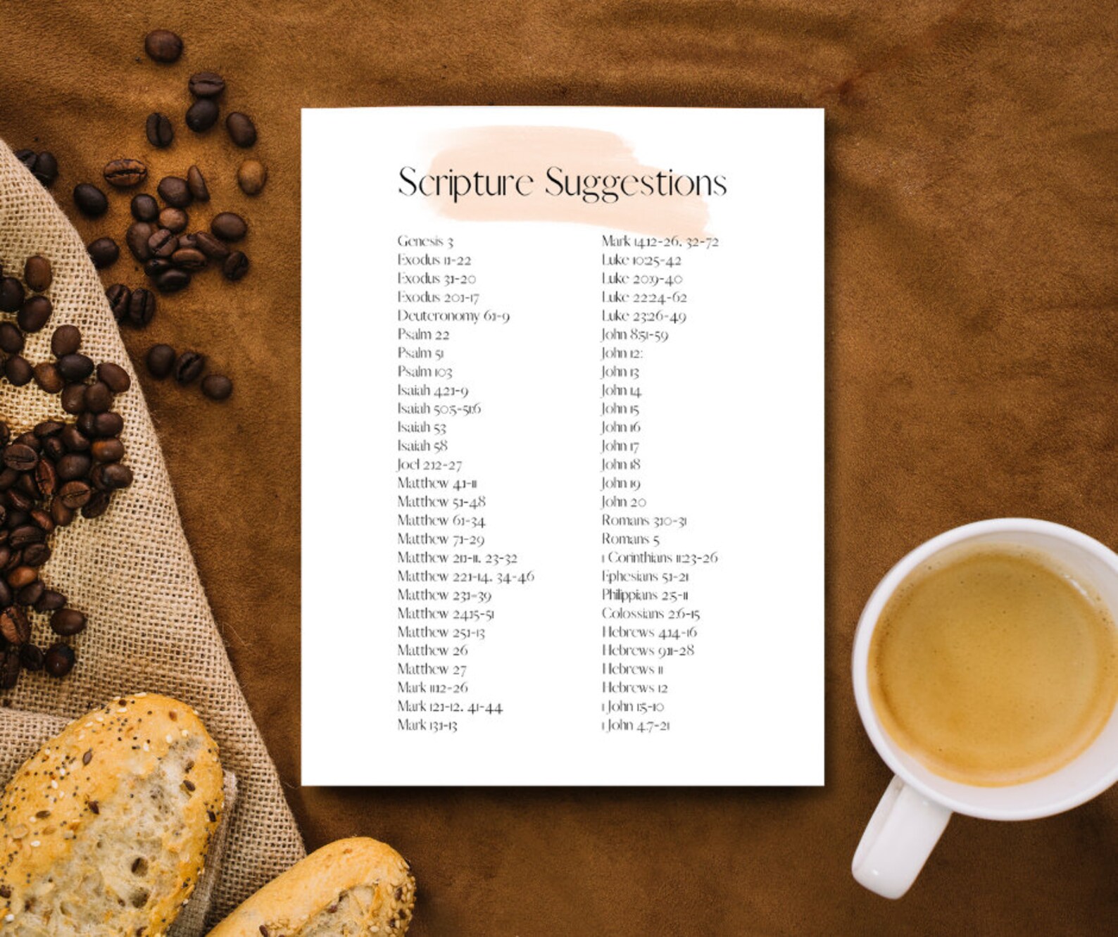 Lent Bible Reading, Lenten Planner, Lent Journal, Printable Lenten ...