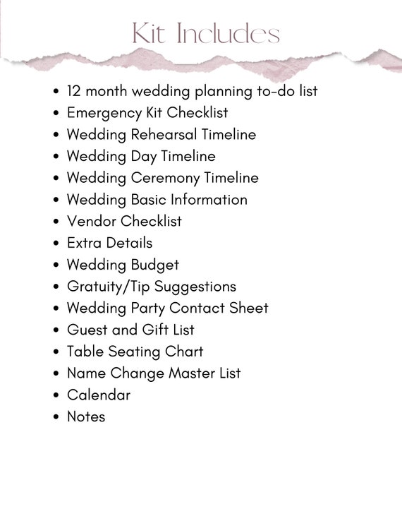 Wedding planning calendar 60 photos - Astyledwedding.com