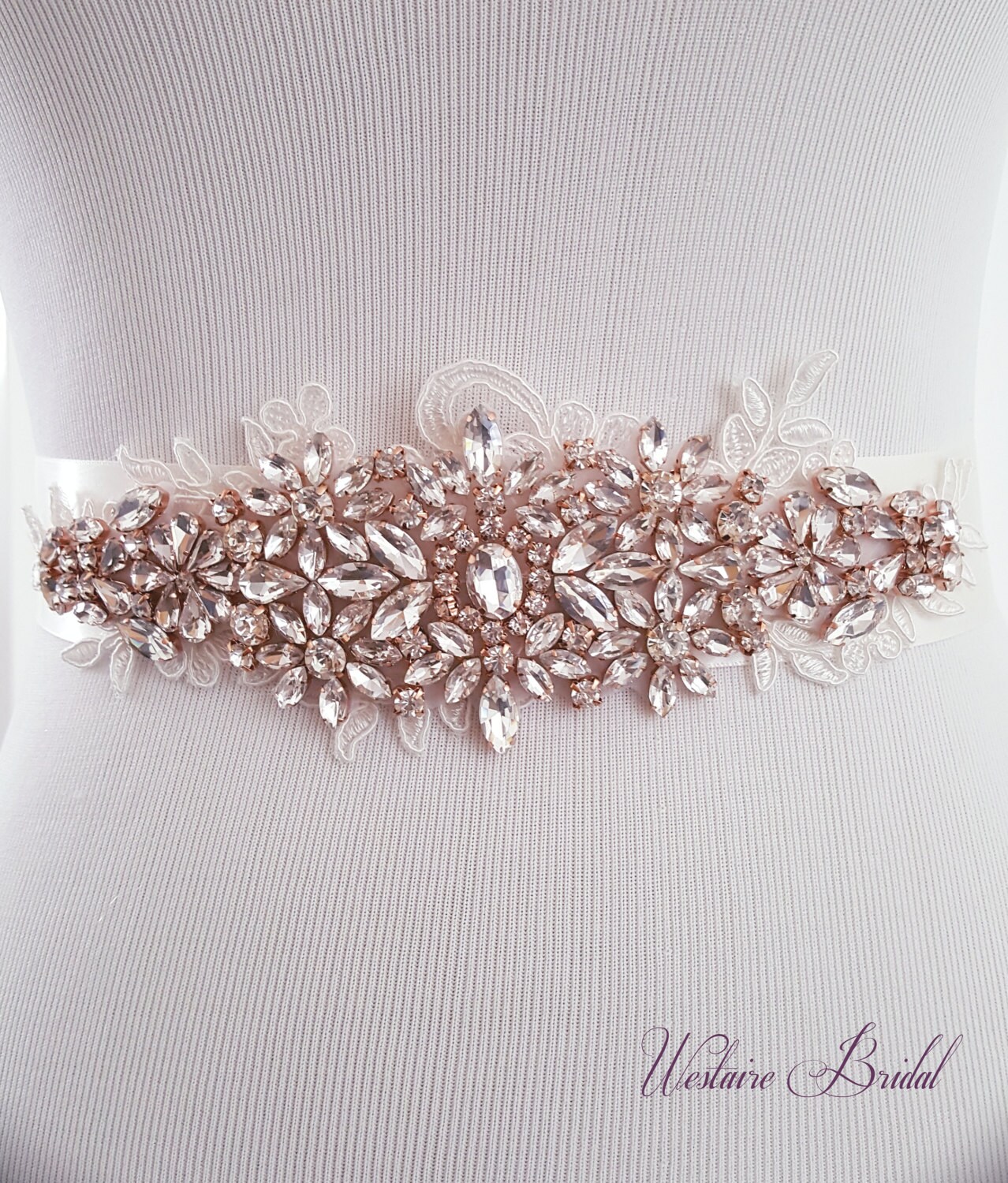 SALE Wedding Belt, Bridal Belt, Sash Belt, Crystal Rhinestones Pearl ...