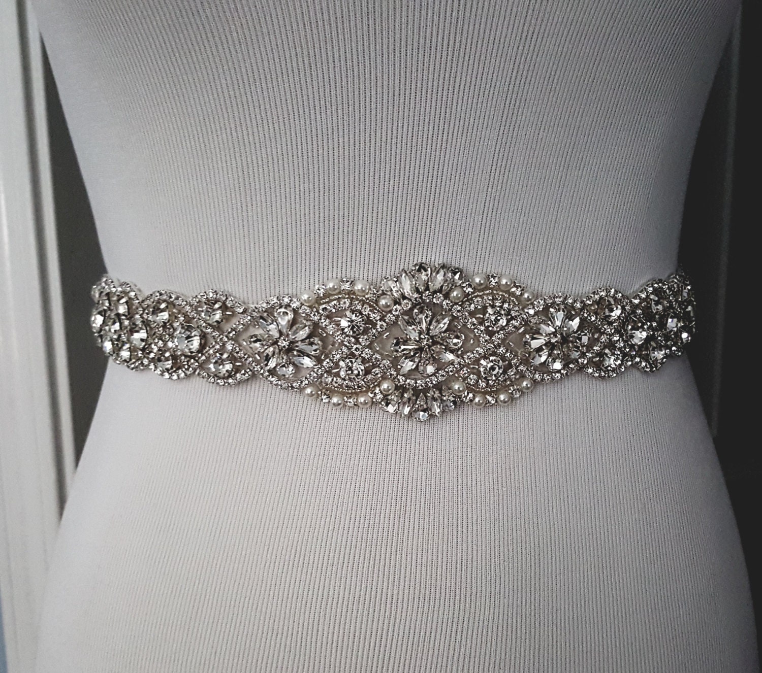 Beaded Bridal Sash Crystal Wedding Belt Sash Style 159 - Etsy Canada